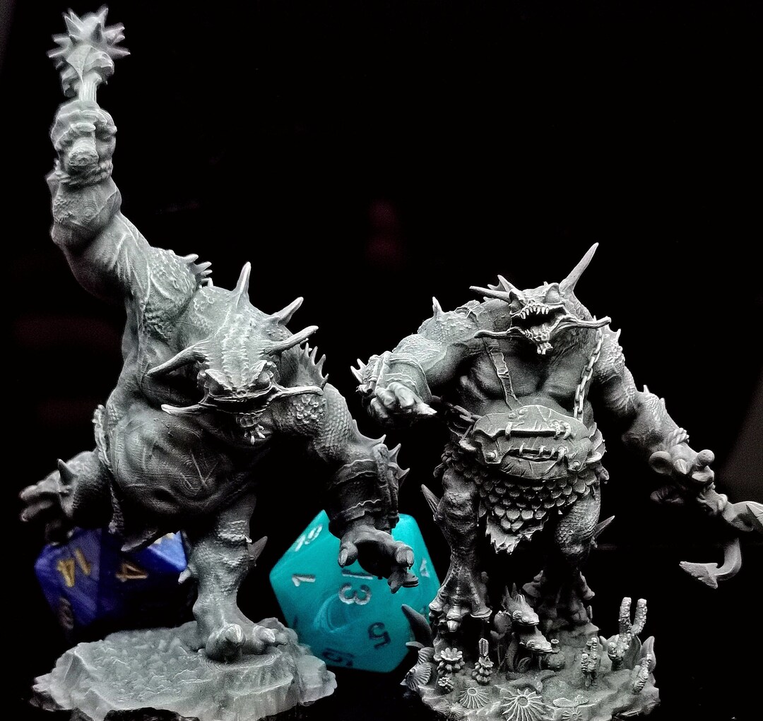 Triton Titans the Trench Collection / RPG Miniatures UK Ultra HD 4K ...