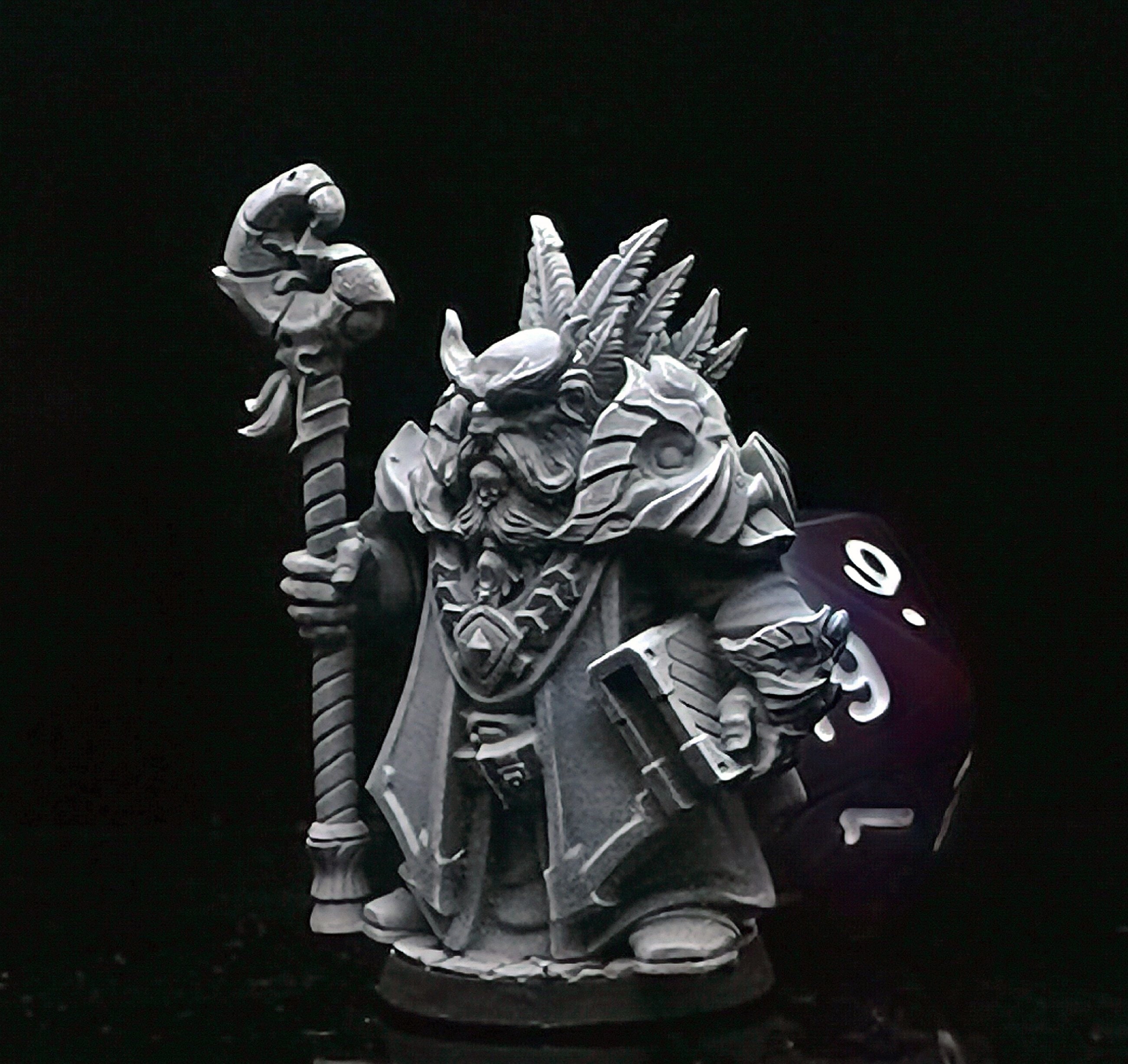 Draloth Warlock Dwarf / 4K Ultra HD Handpainted Miniatures UK | Etsy