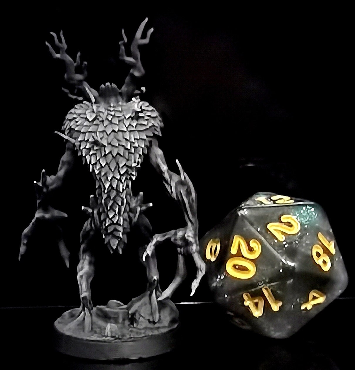 Corrupted Bush Monster RPG Miniatures UK Ultra HD 4K - Etsy UK