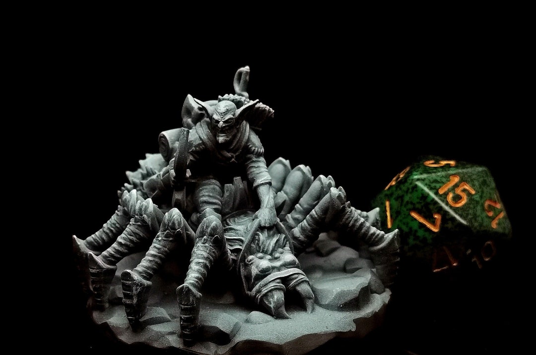 Goblin Spider Rider Rpg Miniatures Uk Ultra Hd 4k - Etsy