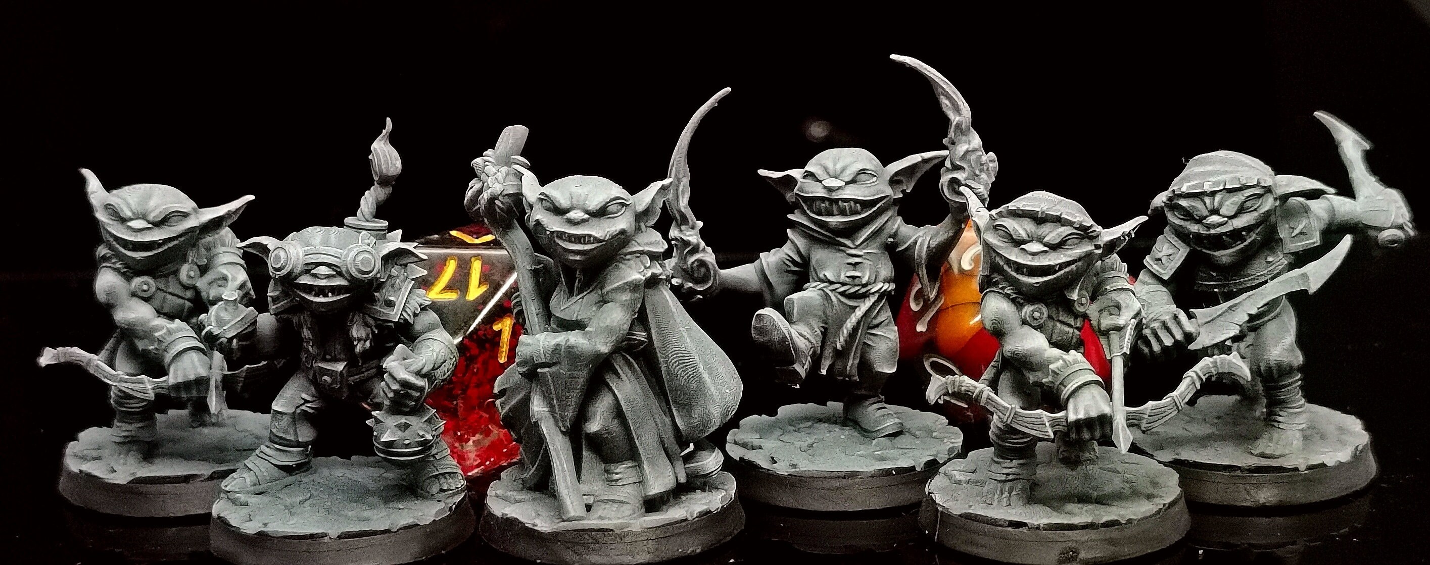 Goblin Gang Bite the Bulet RPG Miniatures UK Ultra HD 4K - Etsy Australia