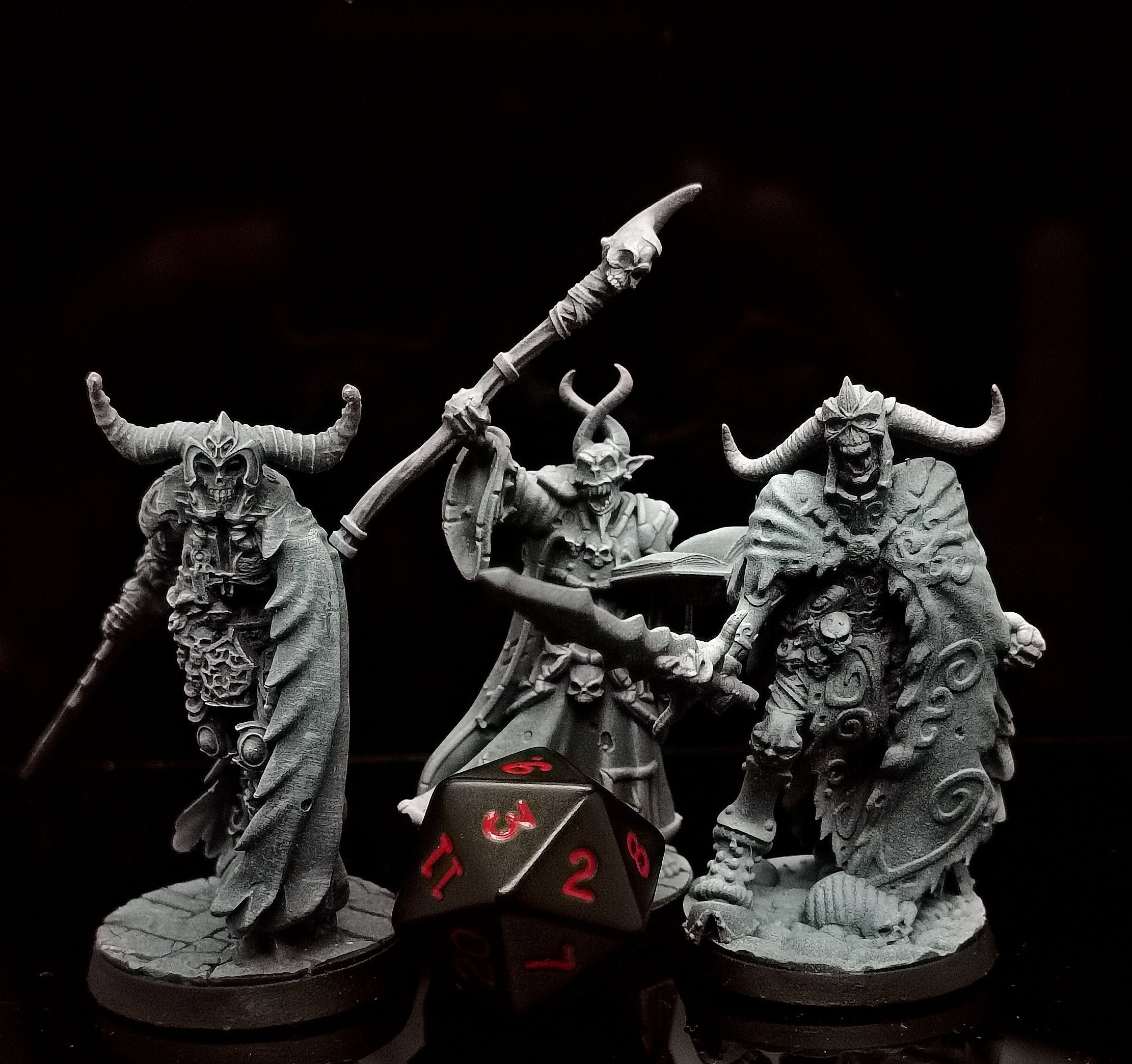 Undead Bosses RPG Miniatures UK Extremely Detailed and | Etsy