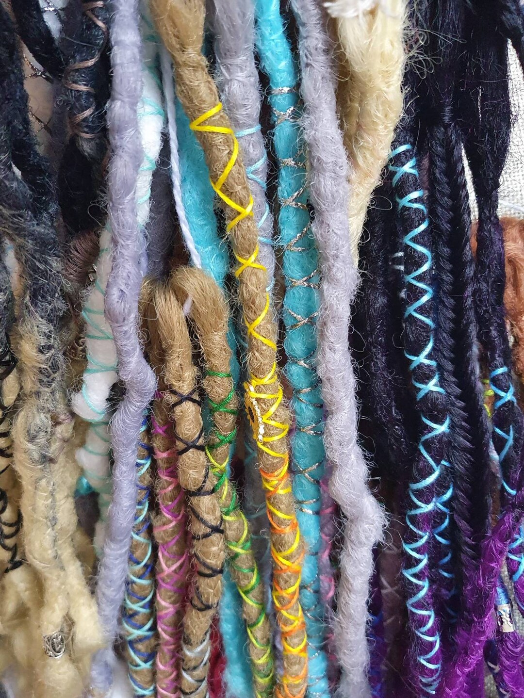 CUSTOM Synthetic Dreadlocks SE Dreads Kanekalon Extensions - Etsy