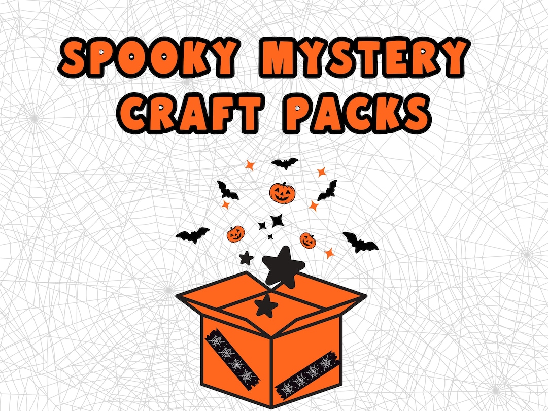 Spooky Mystery Craft Pack - Etsy