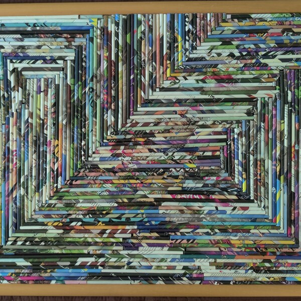 Rolled Paper Art - Etsy