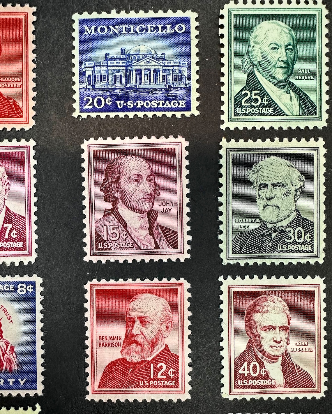 Stamp Collectors Dream, 1950's+ LIBERTY ISSUE (nearly Complete) Set of ...