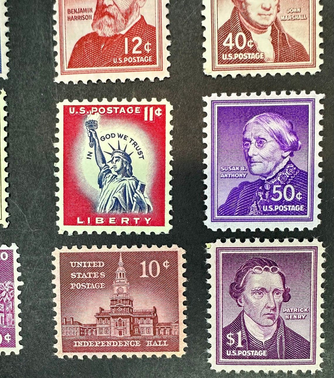 Stamp Collectors Dream, 1950's+ LIBERTY ISSUE (nearly Complete) Set of ...