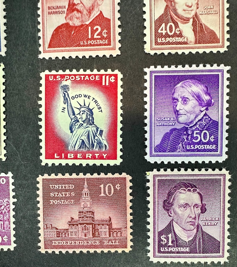 Stamp Collectors Dream, 1950's+ LIBERTY ISSUE (nearly Complete) Set of ...