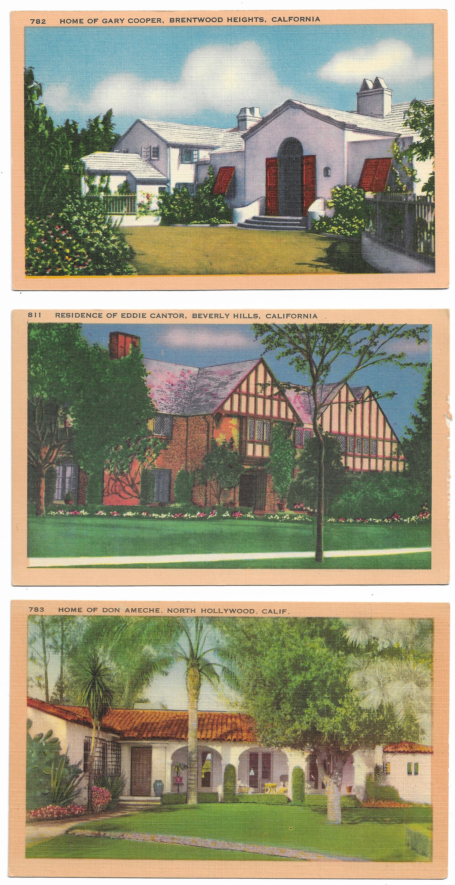 Vintage CALIFORNIA Postcard Series UNUSED in Wonderful - Etsy