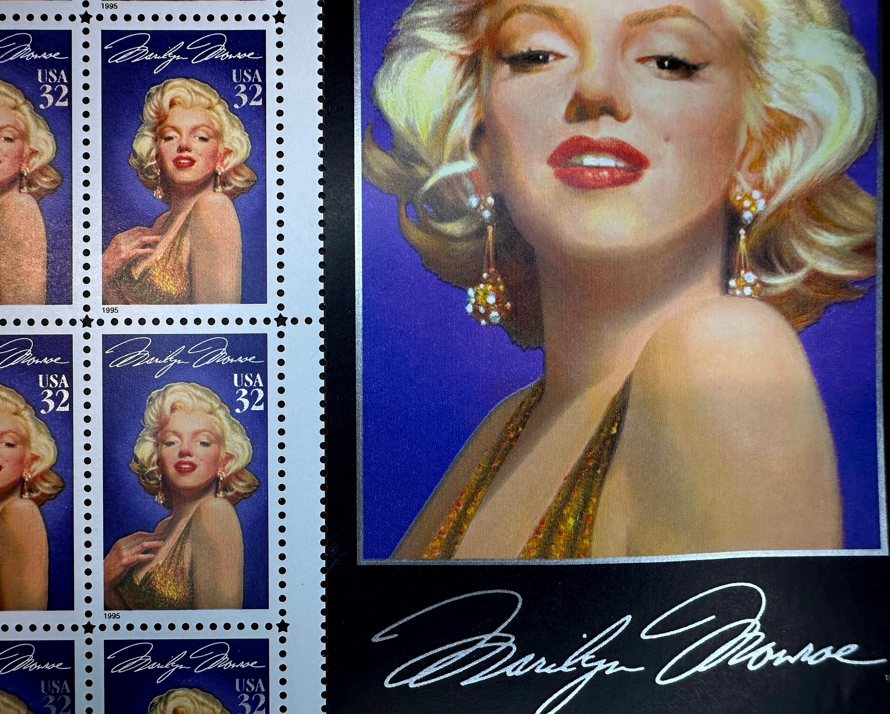 MARILYN MONROE U.S. Postage Stamp Legends of Hollywood Issue, Mint, Unused Sheet of 20 Valid ...