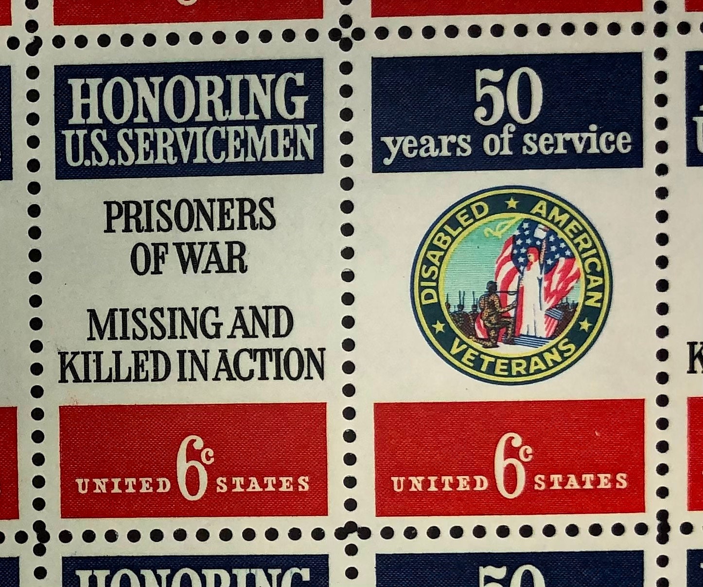 Missing In Action Stamp