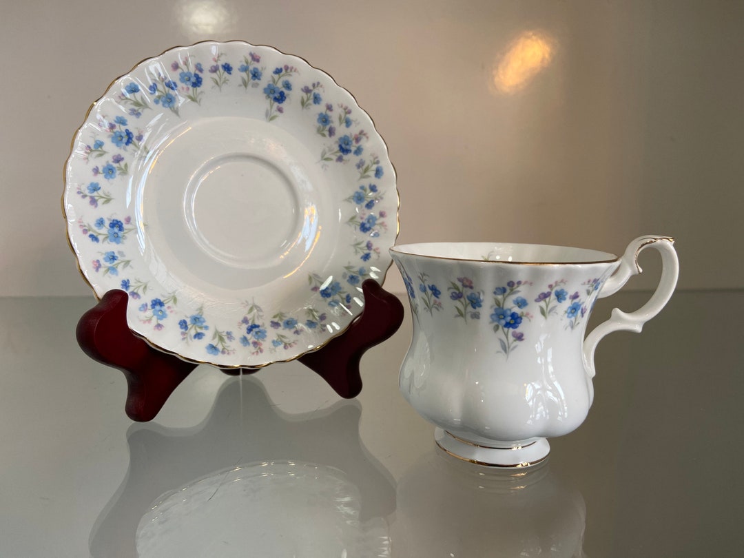 Memory Lane Royal Albert Bone China England Cup and Saucer - Etsy
