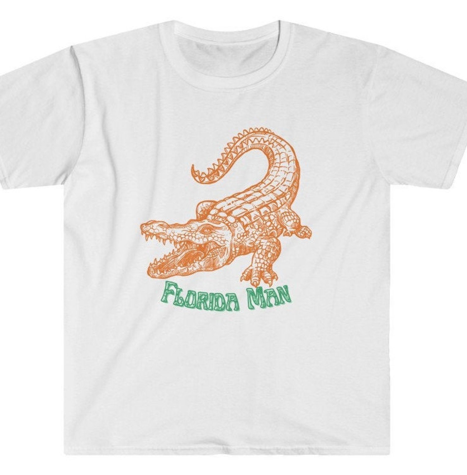 Florida Man Unisex Softstyle T-Shirt | Etsy