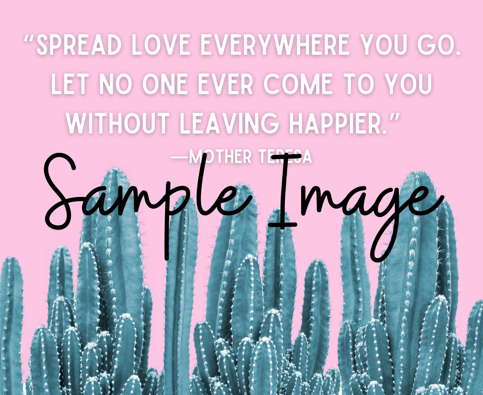 10 Cactus-themed Digital Download Kindness Classroom Posters - Etsy