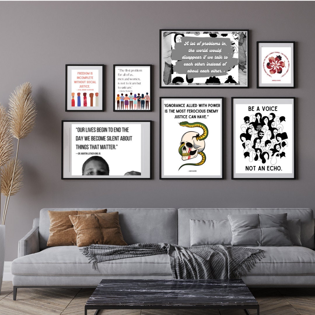 10 Inspirational Social Justice Digital Download Classroom Posters - Etsy