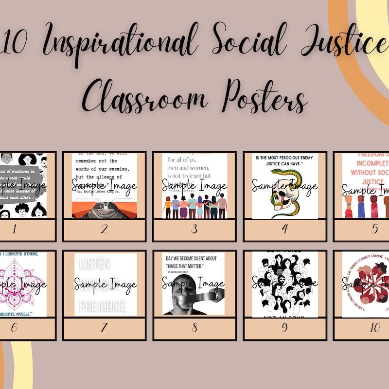 Social Justice Poster - Etsy