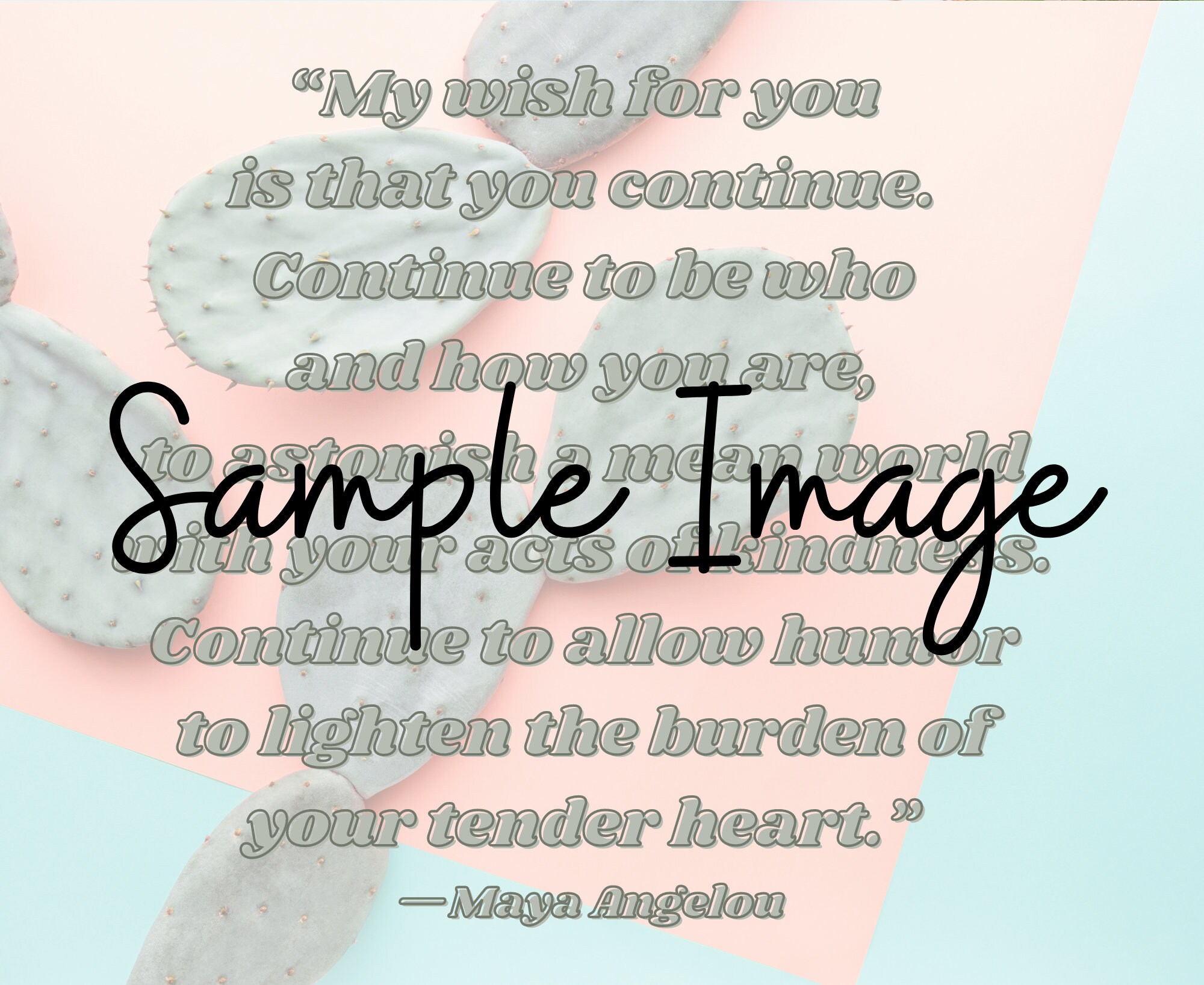 10 Cactus-themed Digital Download Kindness Classroom Posters - Etsy