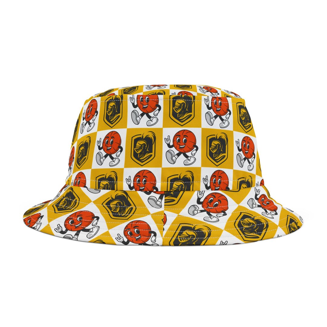 Basketball Graphic Bucket Hat - Etsy