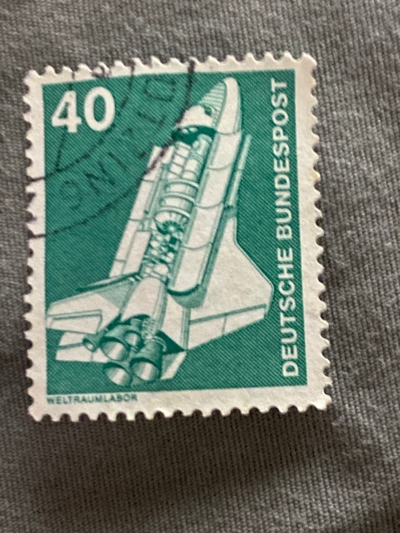 Technology Stamps, 1978, Germany, Deutsche Bundespost, Cancellation ...