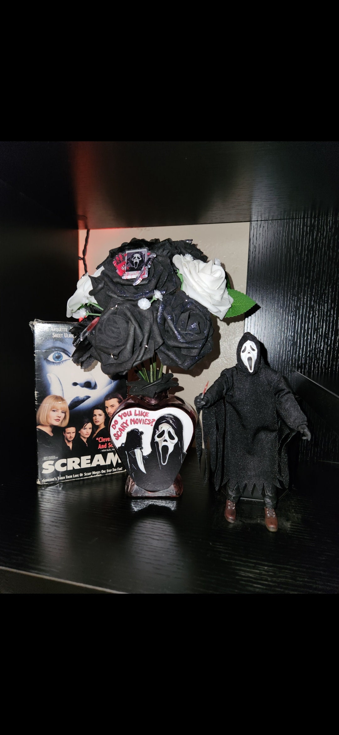 Scream Ghostface Horror Bouquet Halloween Birthday Anniversary Gifts - Etsy