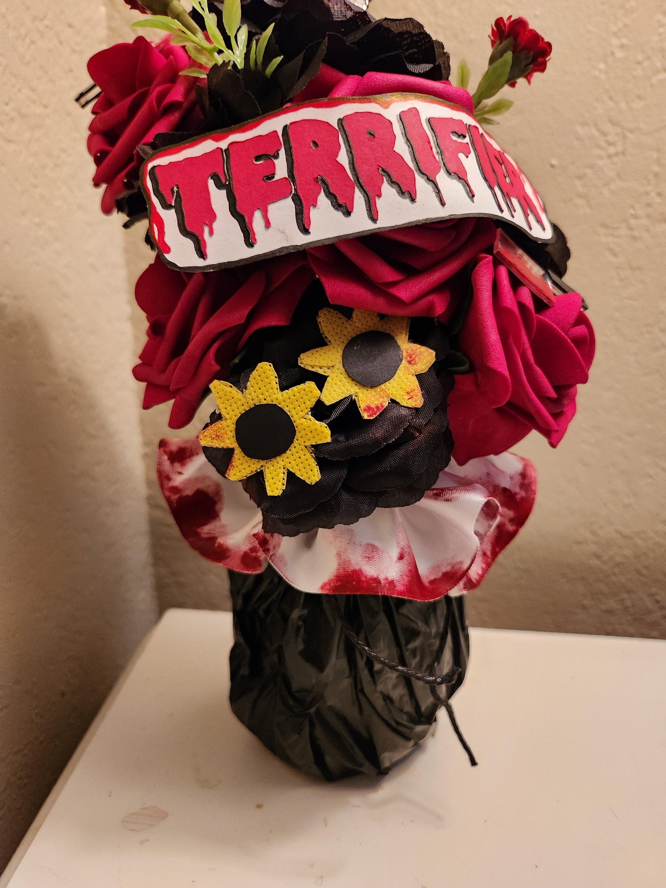Art the Clown Terrifier Horror Bouquet Halloween Birthday - Etsy