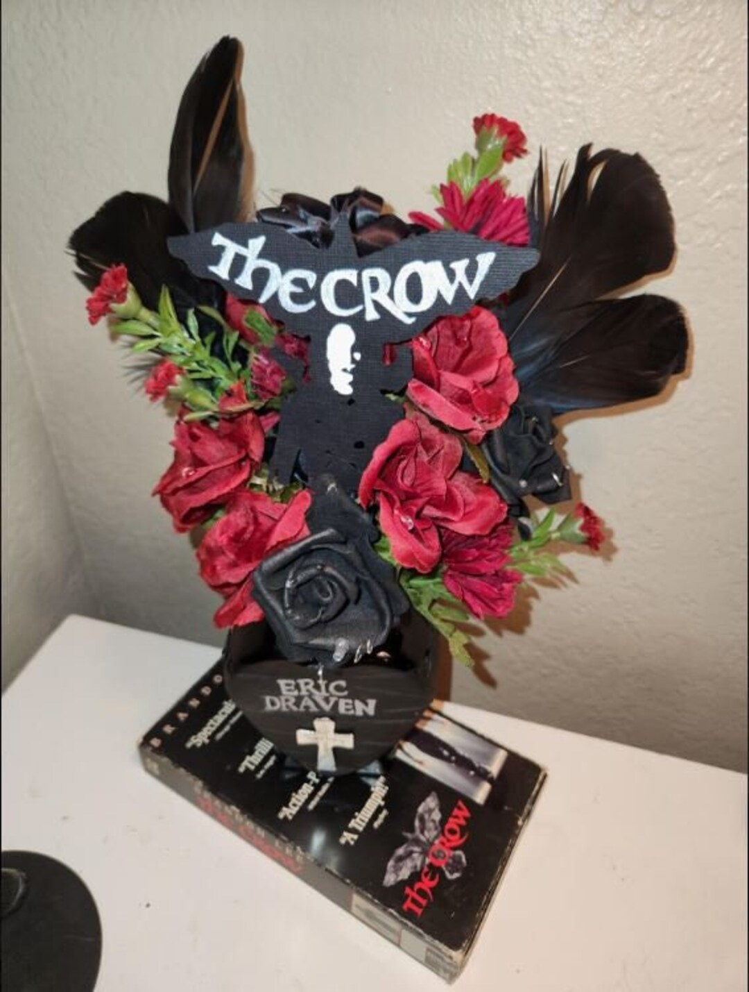 The Crow Movie Horror Bouquet Eric Draven Halloween Decor - Etsy