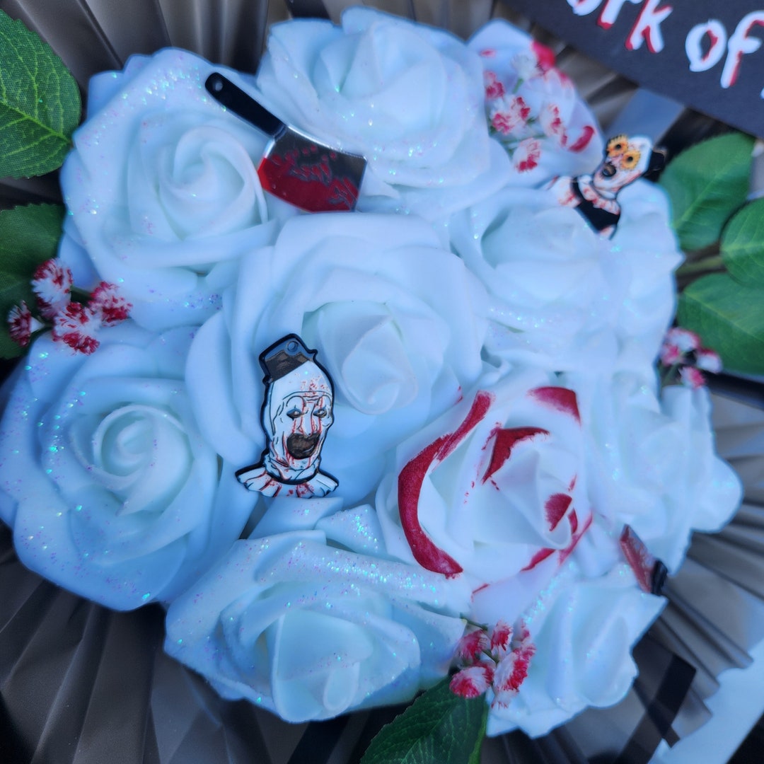 Art the Clown - Terrifier Horror Bouquet Halloween Birthday Anniversary ...