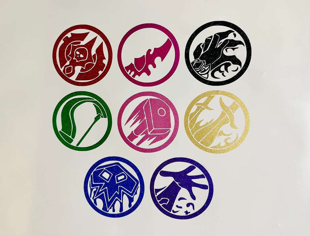 World Of Warcraft Class Icon Glitter Decal Sticker 3 New Dracthyr Evoker Etsy