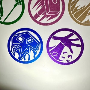 World of Warcraft Class Icon Glitter Decal Sticker 3" *new Dracthyr ...