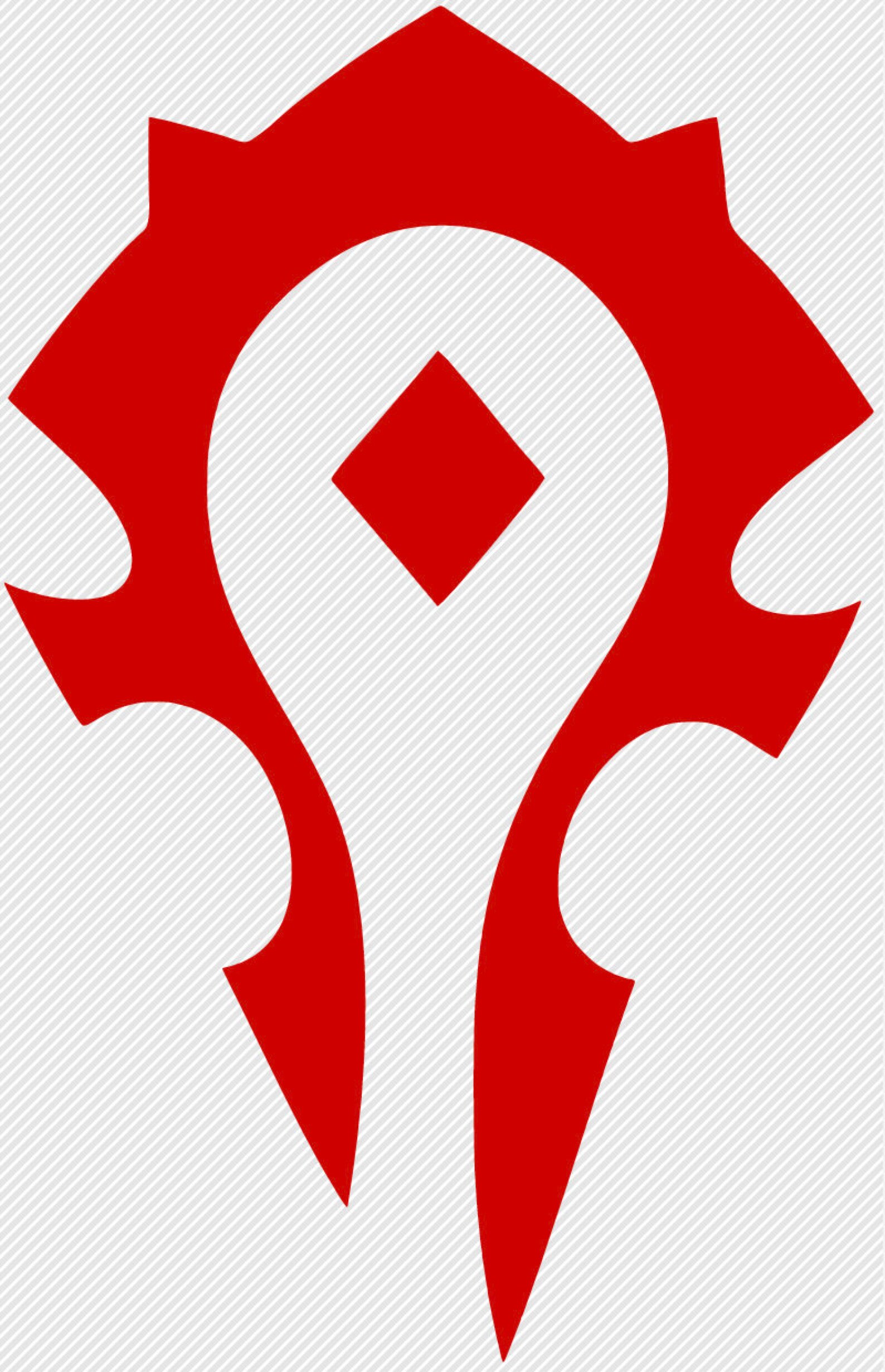 World of Warcraft Horde Emblem Vinyl Decal Sticker - Etsy