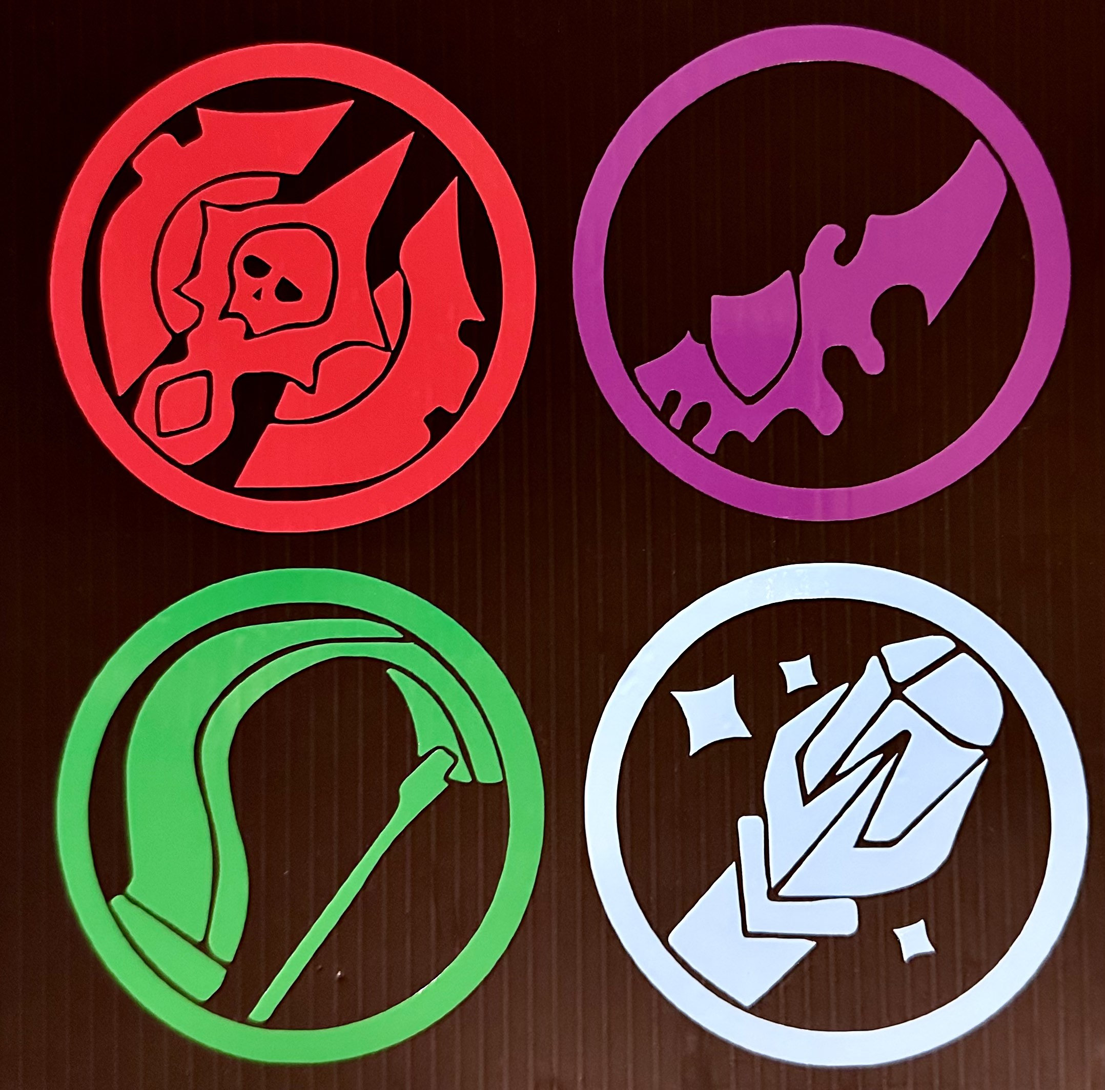 World Of Warcraft Class Icon Decal Sticker 3 New Etsy