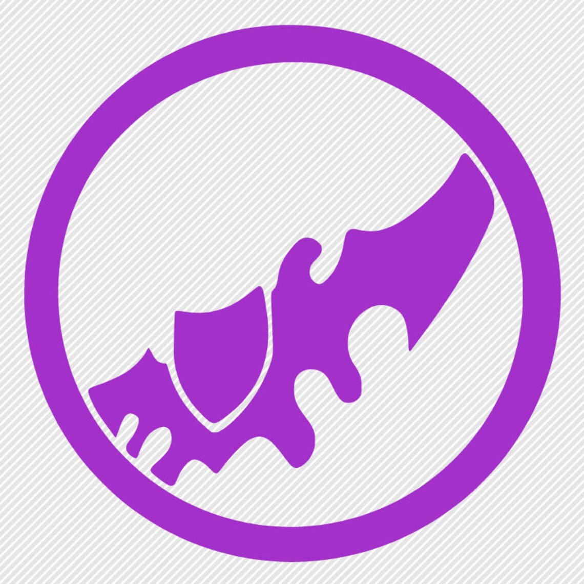 World of Warcraft Demon Hunter Class Icon Decal Sticker - Etsy