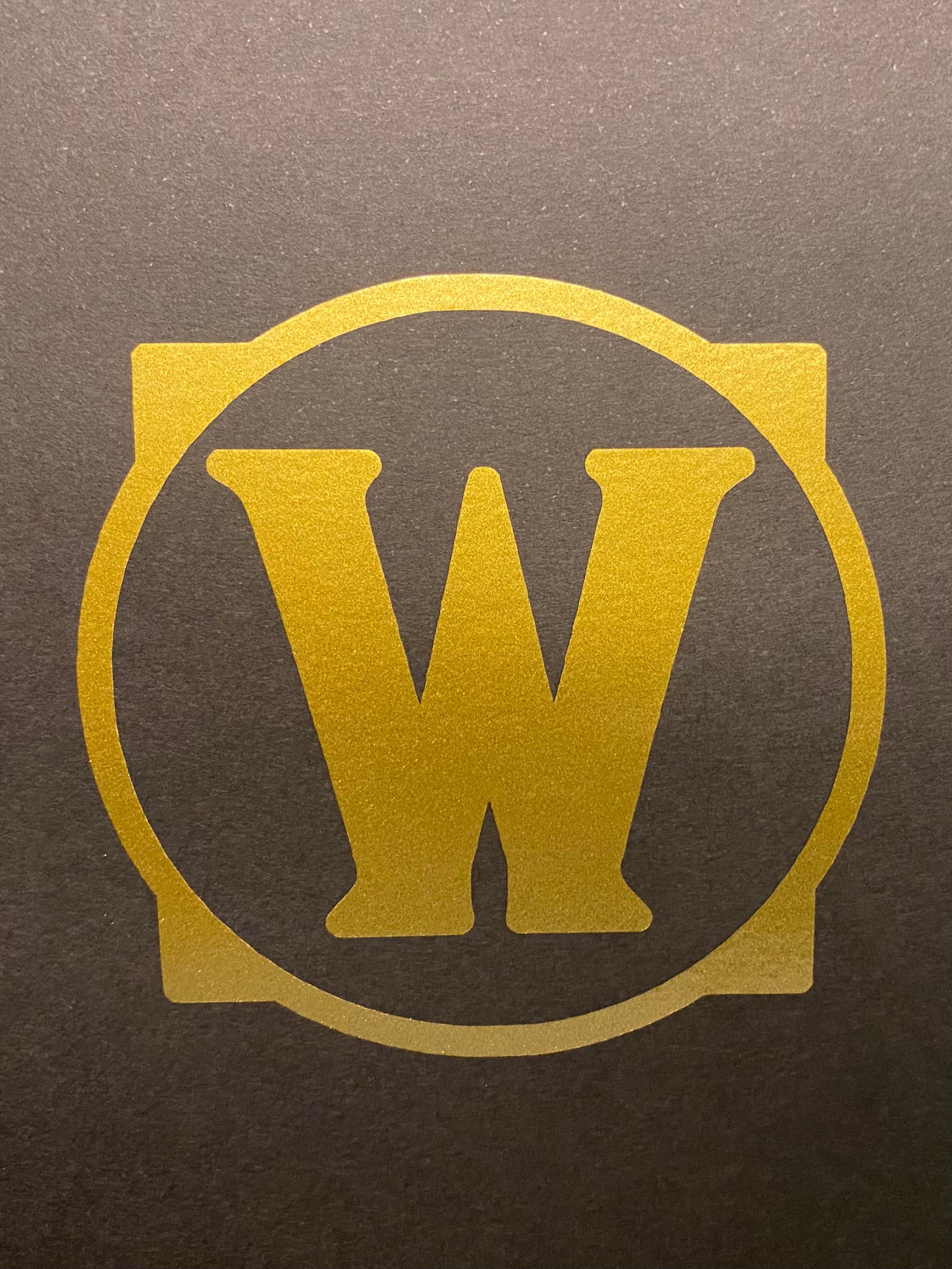 World of Warcraft Logo Emblem Decal Sticker | Etsy
