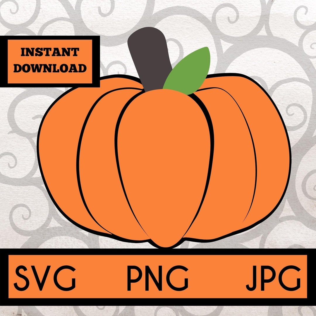 Pumpkin Instant Download Ready to Use Pumpkin File Cut - Etsy