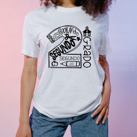 School Grades Second Grados De Escuela Segundo SVG De - Etsy