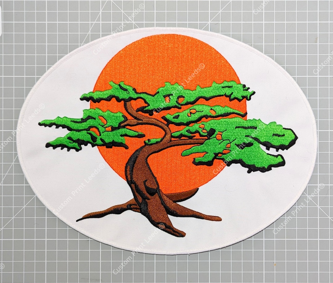 Karate Kid 1984 Miyagi Do Karate Large Embroidered Patch - Cobra Kai Cosplay/ Karate Kid ...