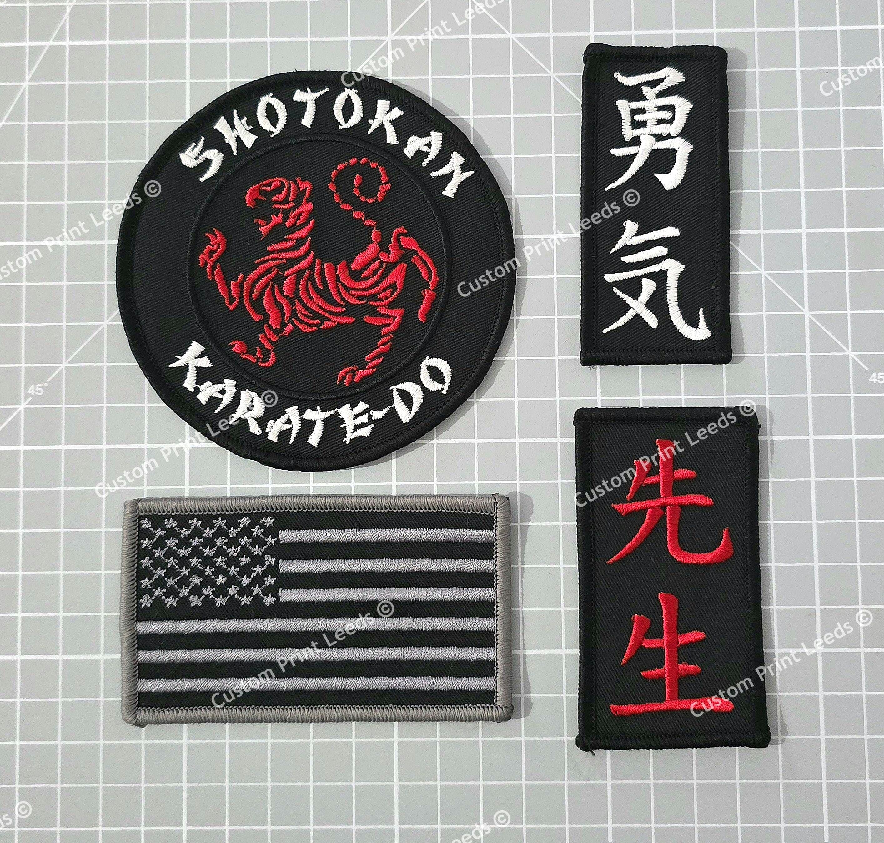 Cobra Kai / Karate Kids Mike Barns Patch Set - Cosplay/ Costume Patches ...