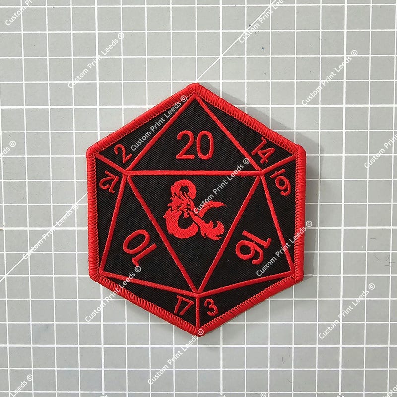 Dnd Iron Patch - Etsy UK