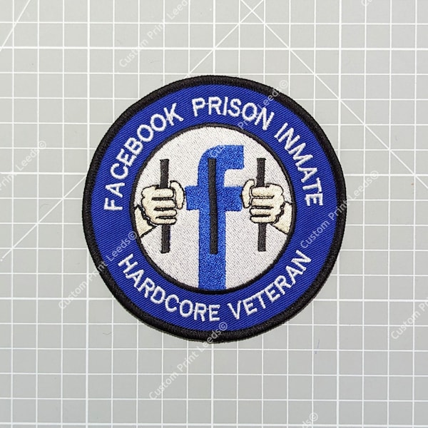 Facebook Jail Patch - Etsy