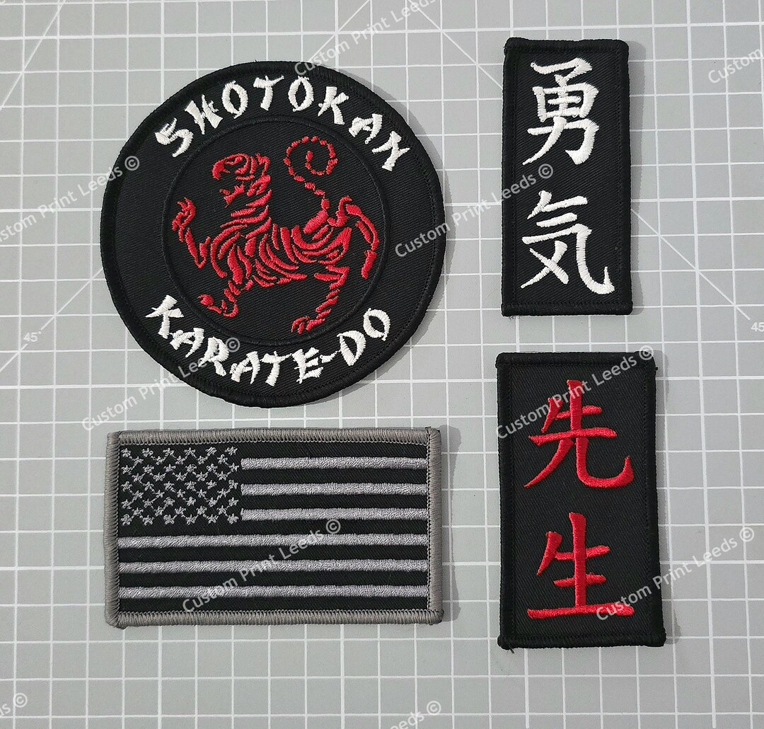 Cobra Kai / Karate Kids Mike Barns Patch Set Cosplay/ Costume Patches ...