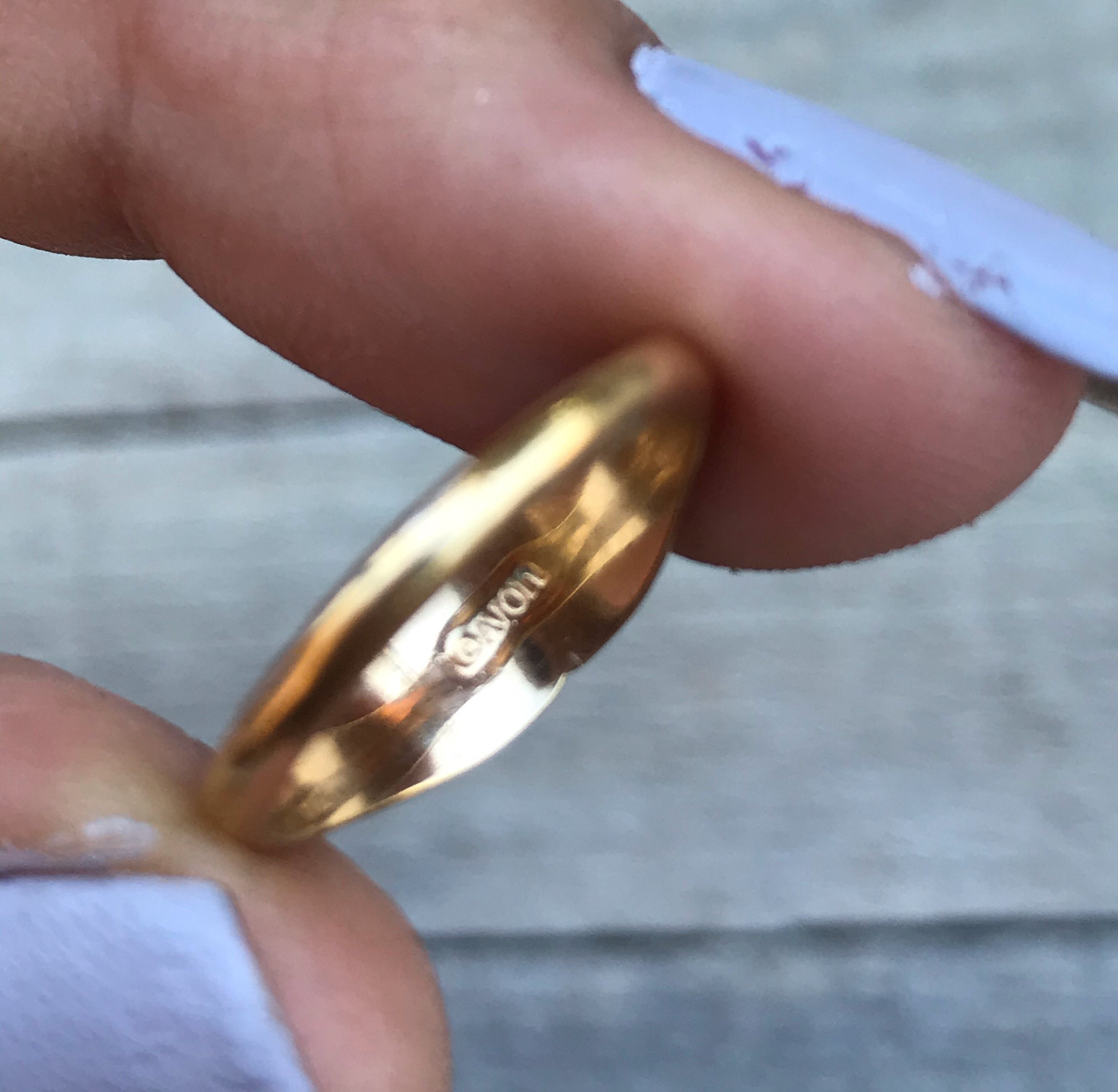 Vintage Avon and Gold Tone Ring Lot - Etsy