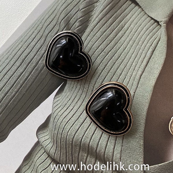 Heart Shape Buttons - Etsy