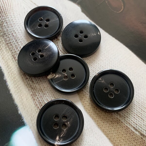 Brown Coat Buttons - Etsy