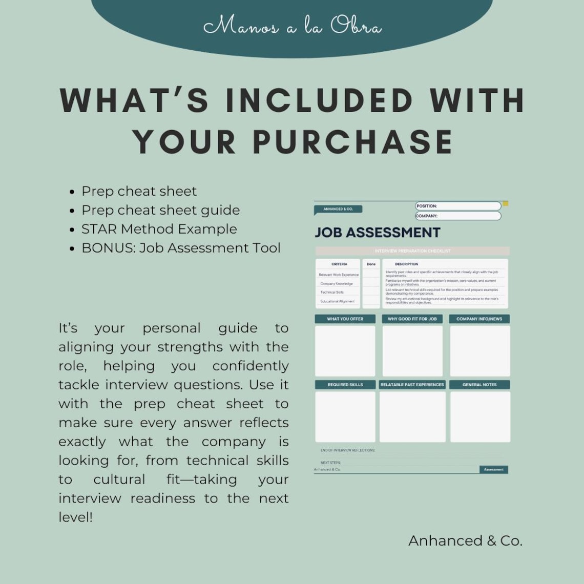 Interview Prep Cheat Sheet: STAR Method Guide (digital Download) - Etsy