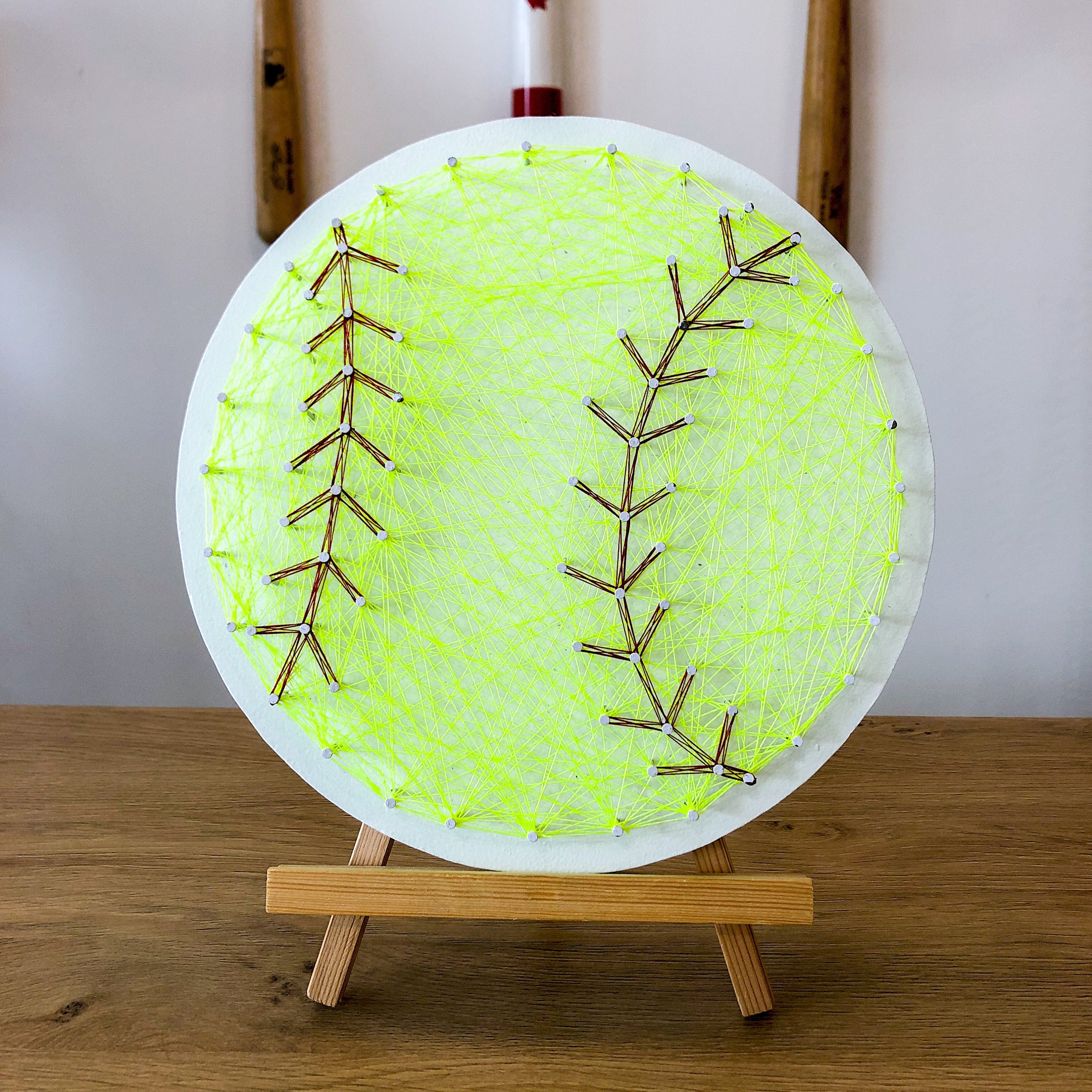 Baseball / Softball String Art: Digital Download Printable Template ...