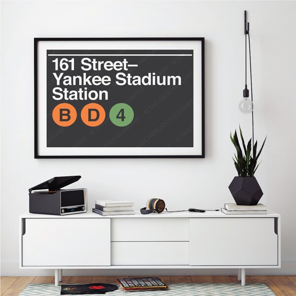 Subway Sign Art - Etsy