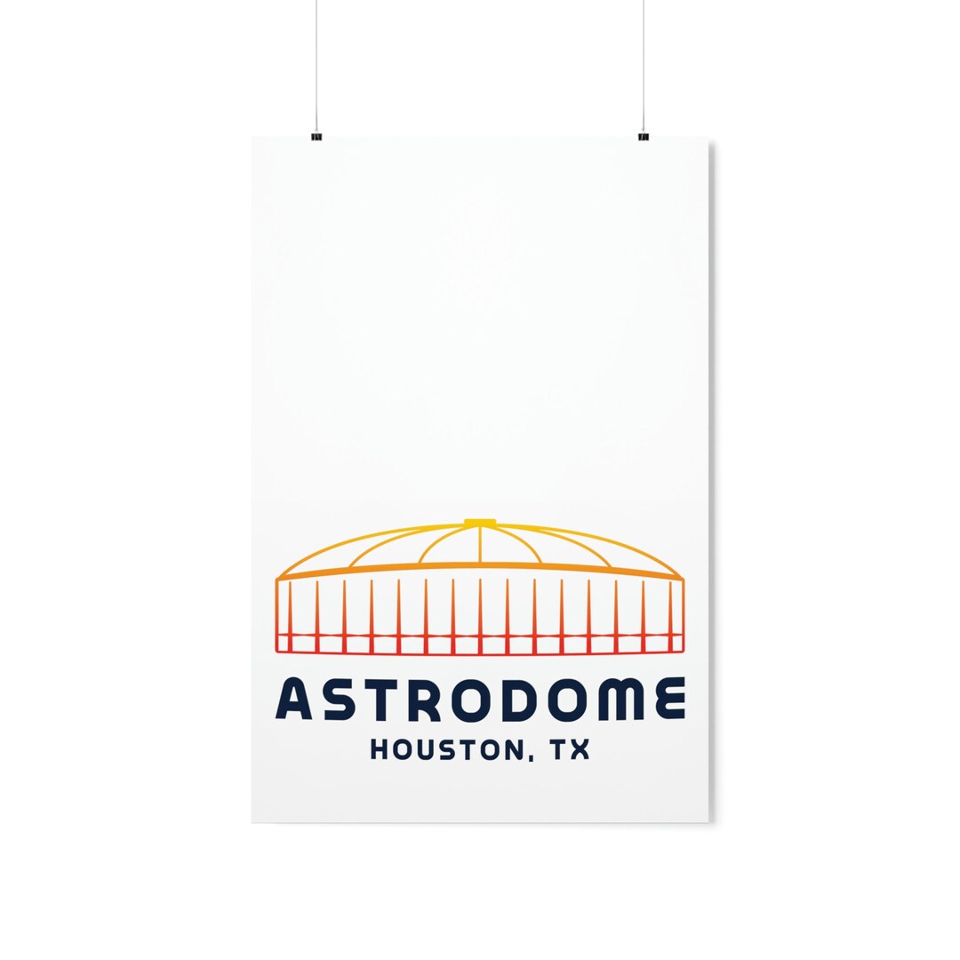 Tmco the Astrodome Premium Matte Poster - Etsy