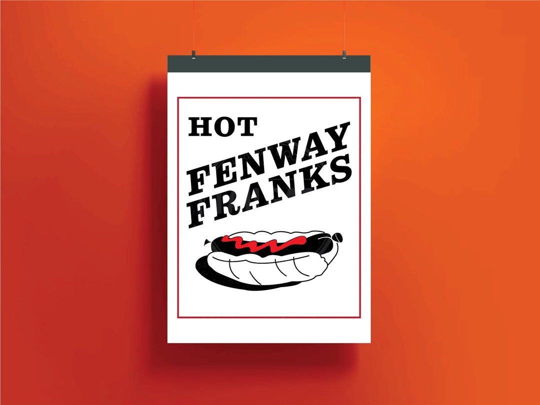Fenway Franks: Digital Download Printable Wall Art File - Etsy