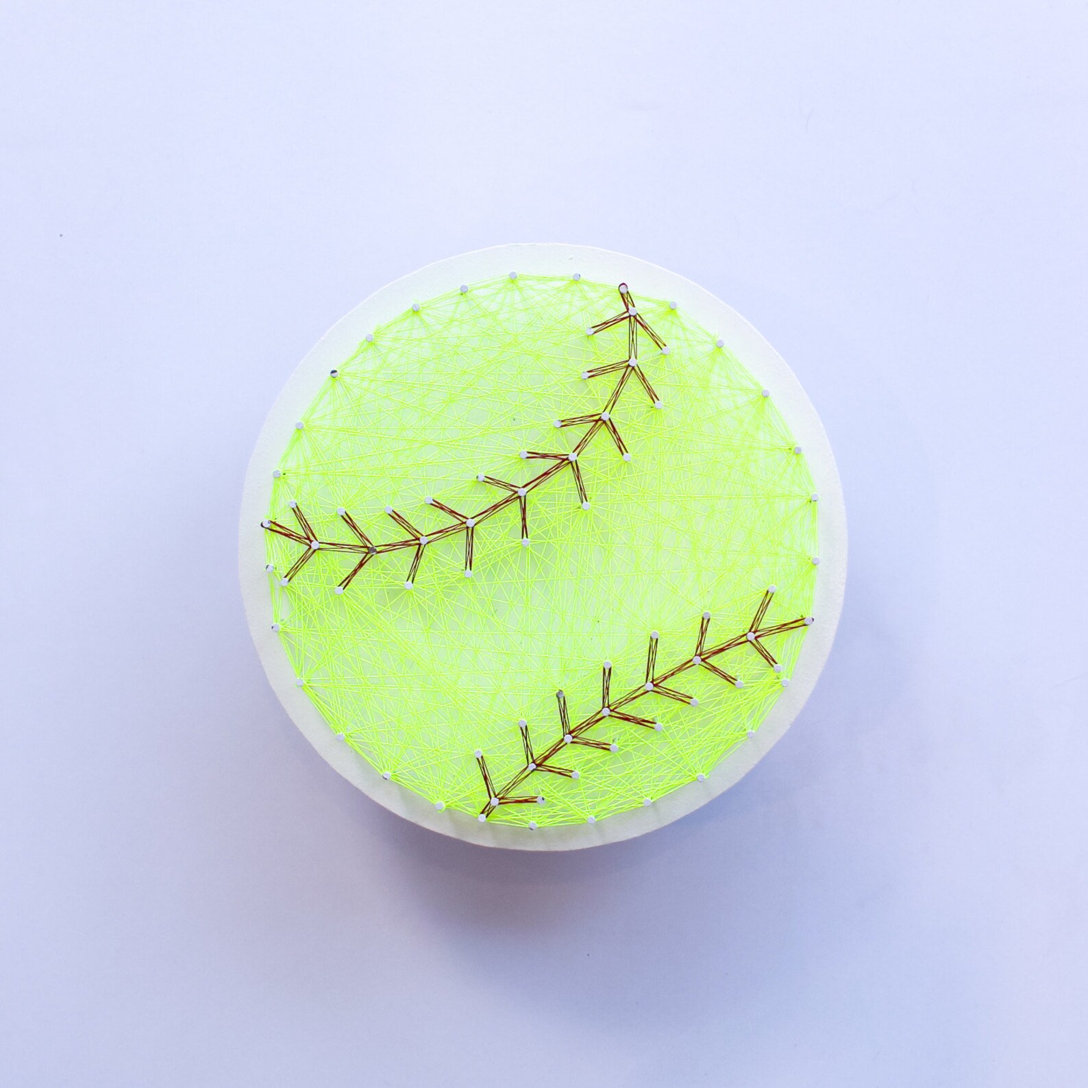 Baseball / Softball String Art: Digital Download Printable Template ...