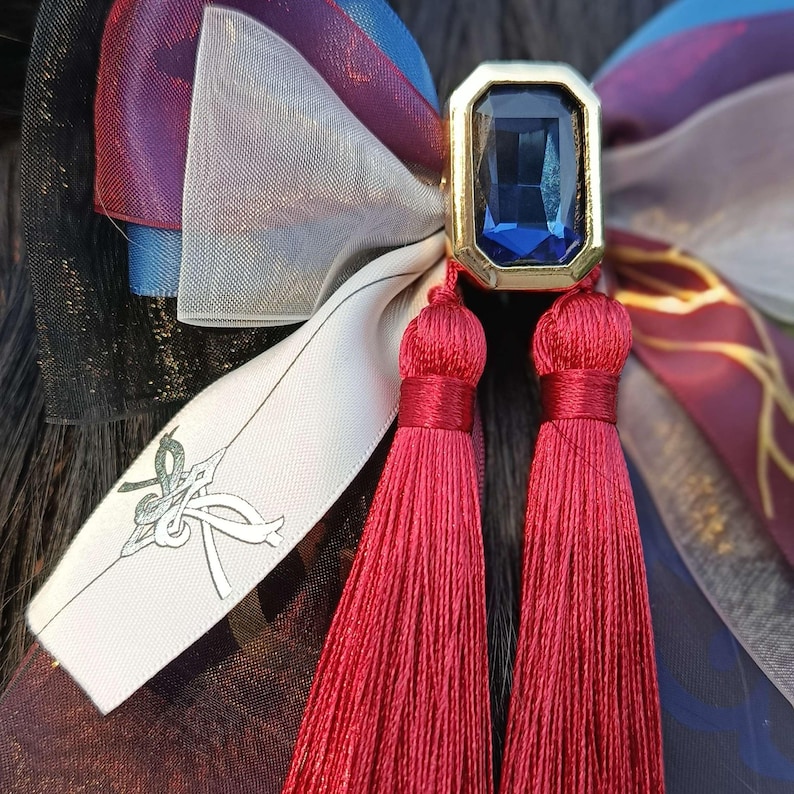 Honkai Star Rail HSR Blade Hair Bow - Etsy